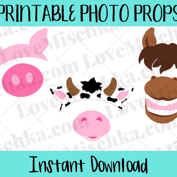 Cow Photobooth Prop - Etsy