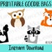 Set of Printable Woodland Goodie Bags / Forest Animals / Woodland ...