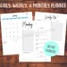 Printable Planner Bundle | 2021 Digital Calendar | Daily Planner ...