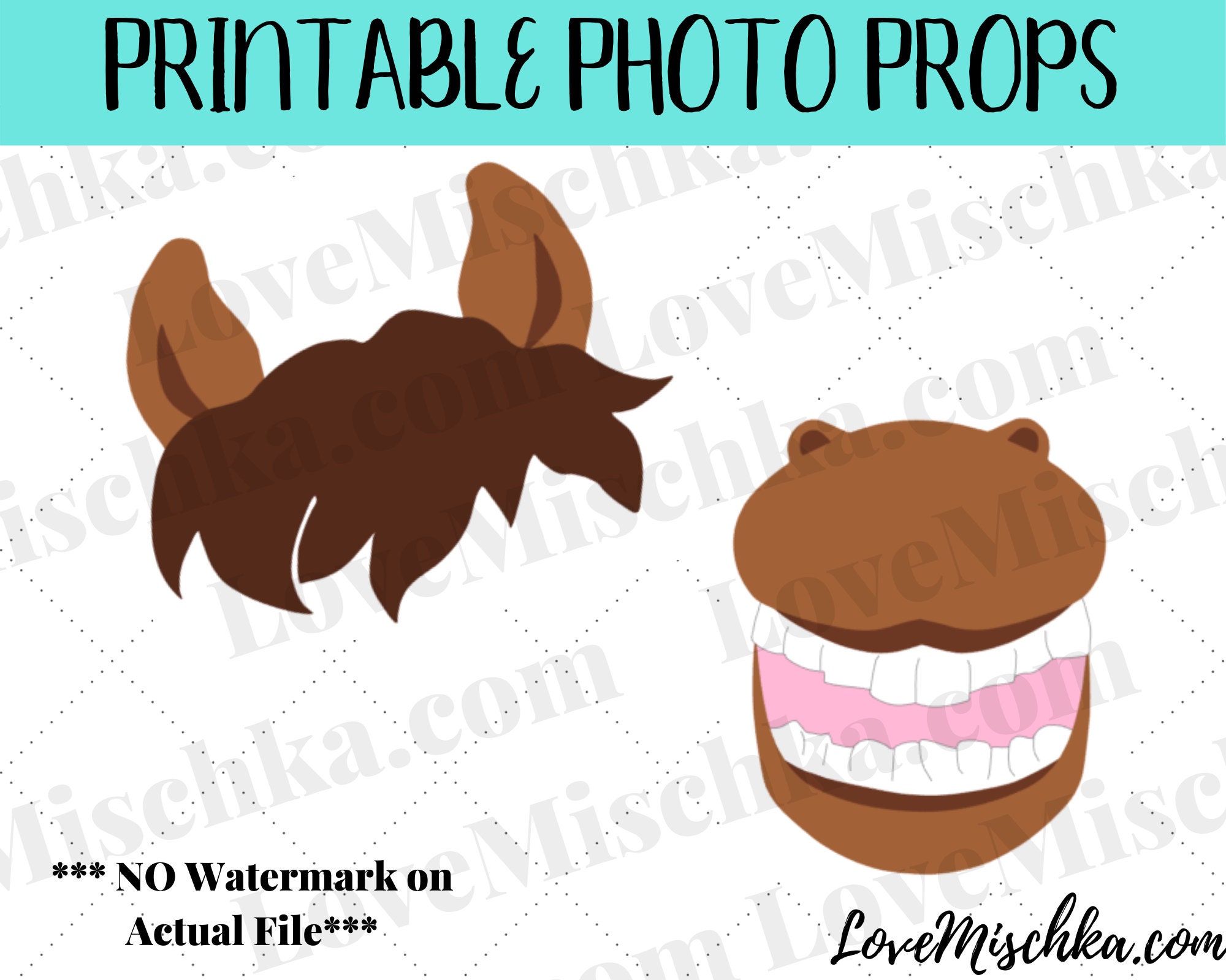 Set of Printable Barnyard Photo Props / Farm Animals / Party Props ...
