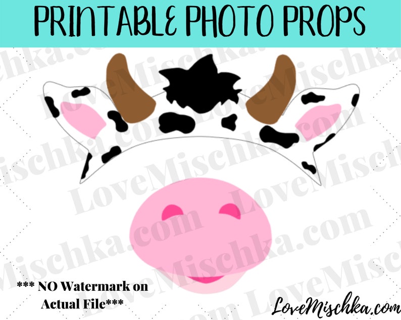 Set of Printable Barnyard Photo Props / Farm Animals / Party Props ...