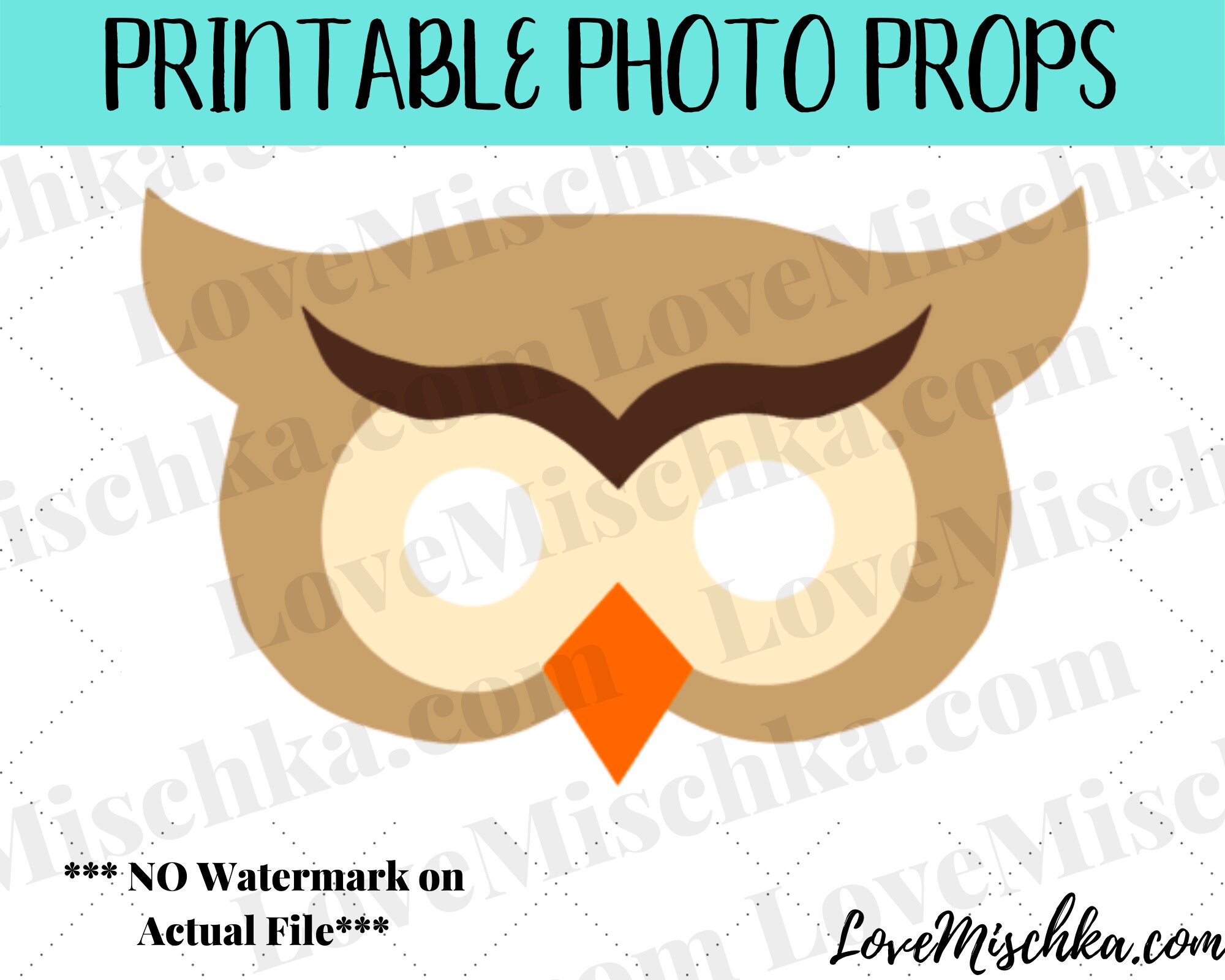 Set of Printable Woodland Photo Props / Photo Booth Props / Woodland ...