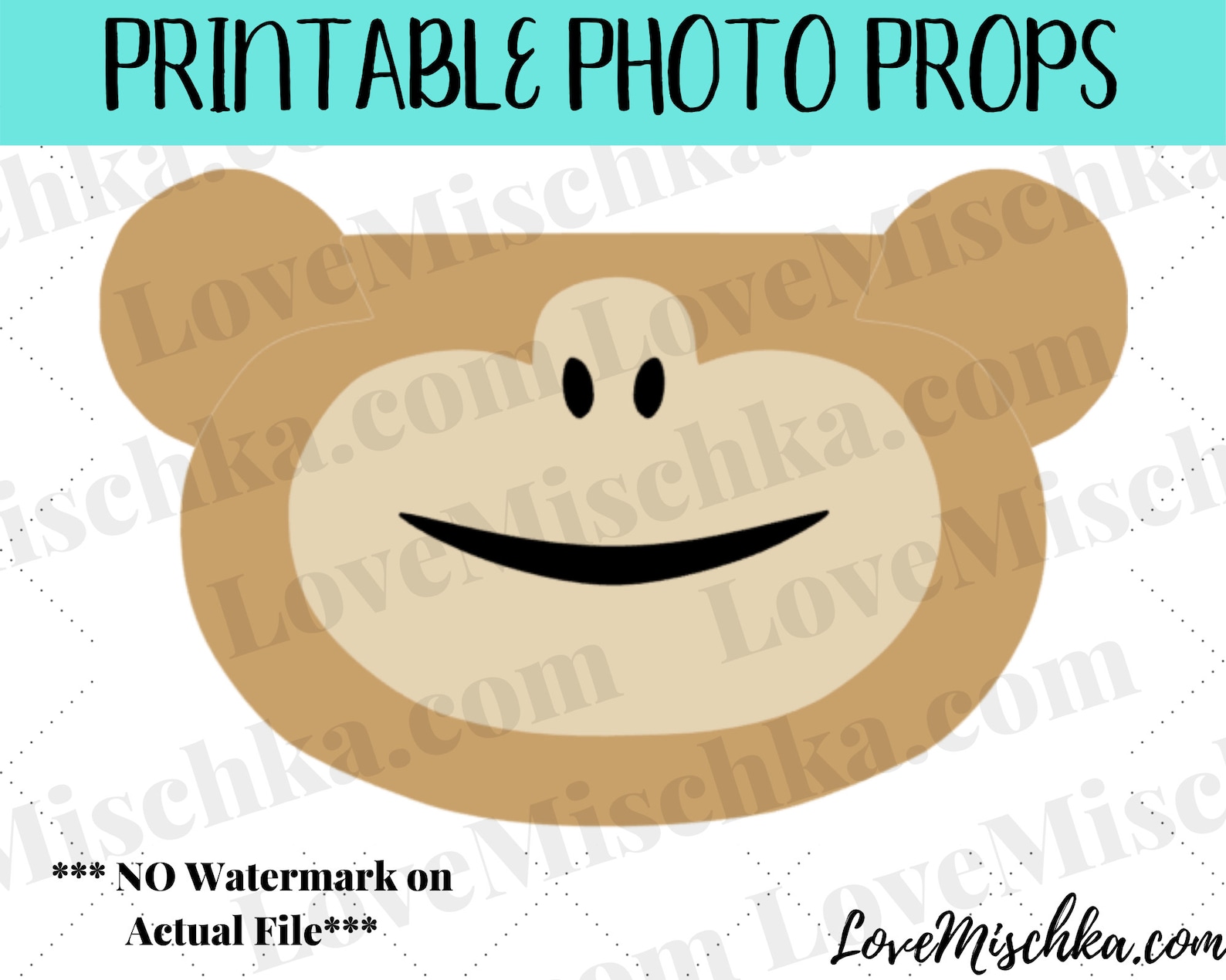 Set of Printable Safari Photo Booth Props / Zoo Photo Props / Party ...