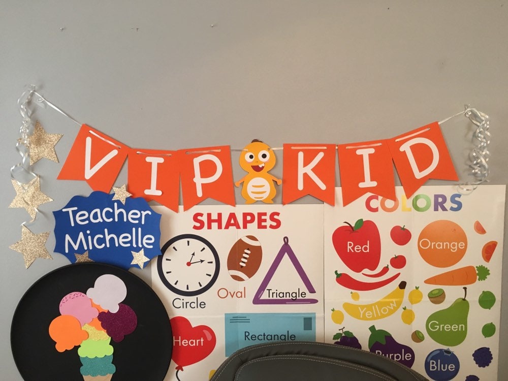 VIPKID Banner With Dino for Online Classroom - Instant Download ...