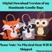 Set of Printable Woodland Goodie Bags / Forest Animals / Woodland ...