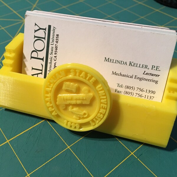 3d Printed Business Card Stand - Etsy