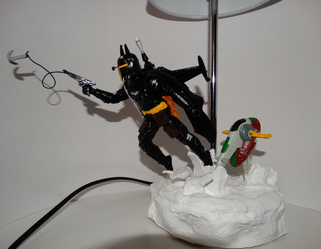 Lamp of Star Wars Inspired Boba Bat - Etsy