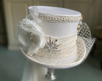 Lace Top Hat - Etsy