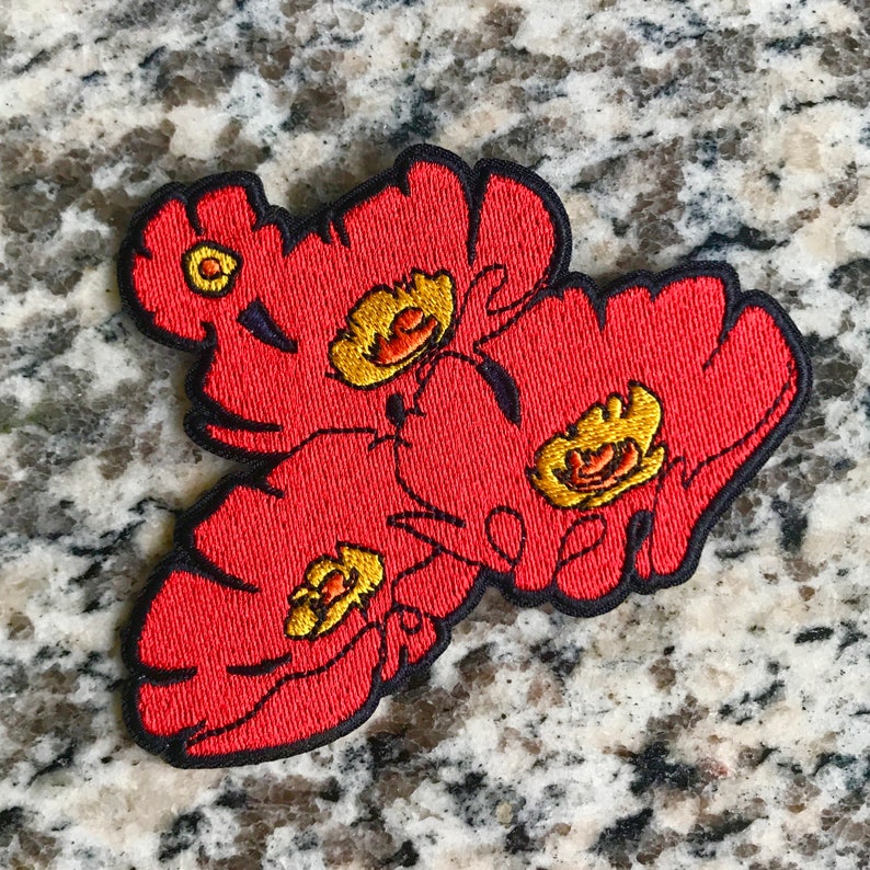 Poppy Flowers / Iron-on Patch - Etsy
