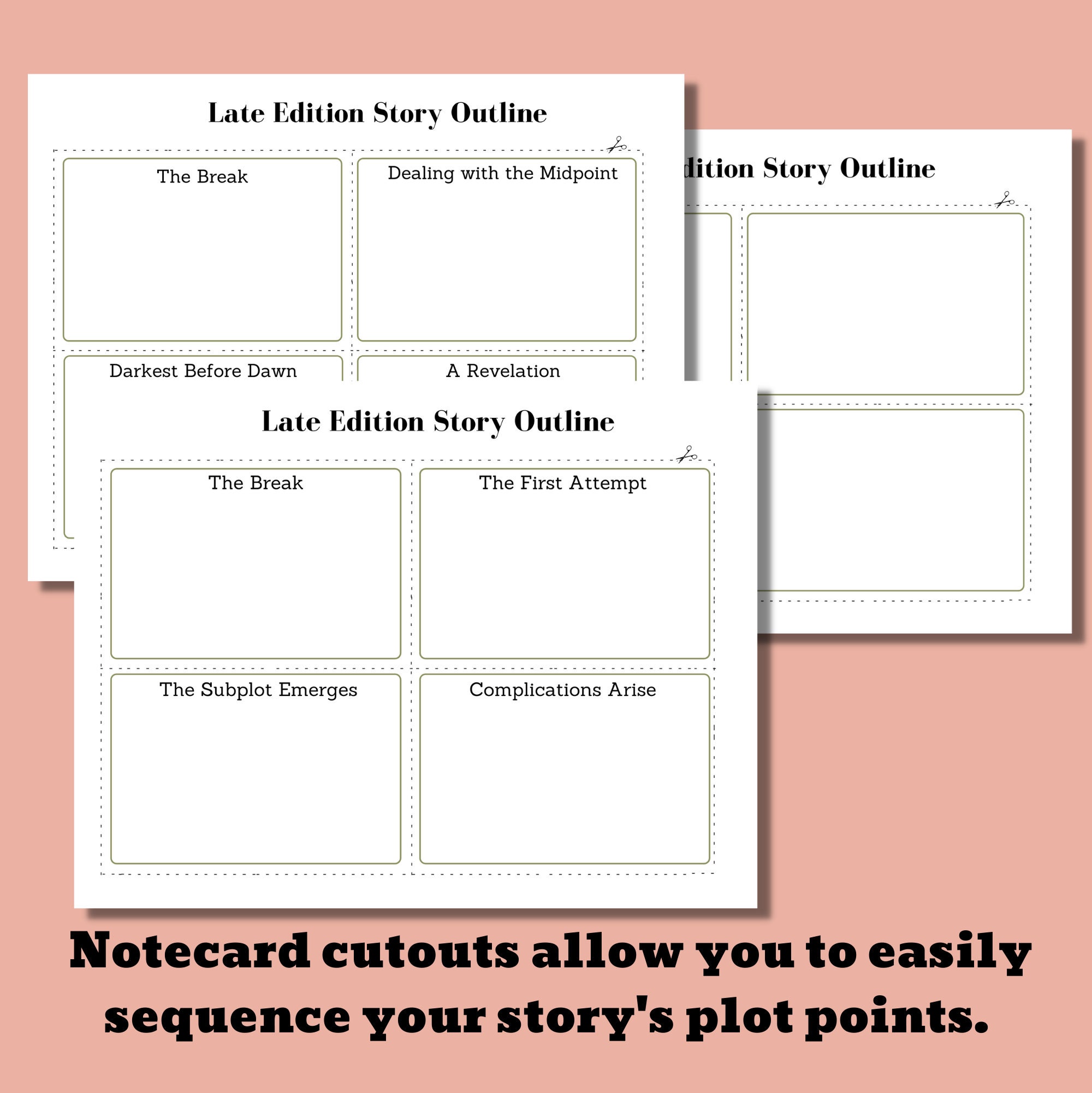 Late Edition Story Development Kit Story Generator Story - Etsy