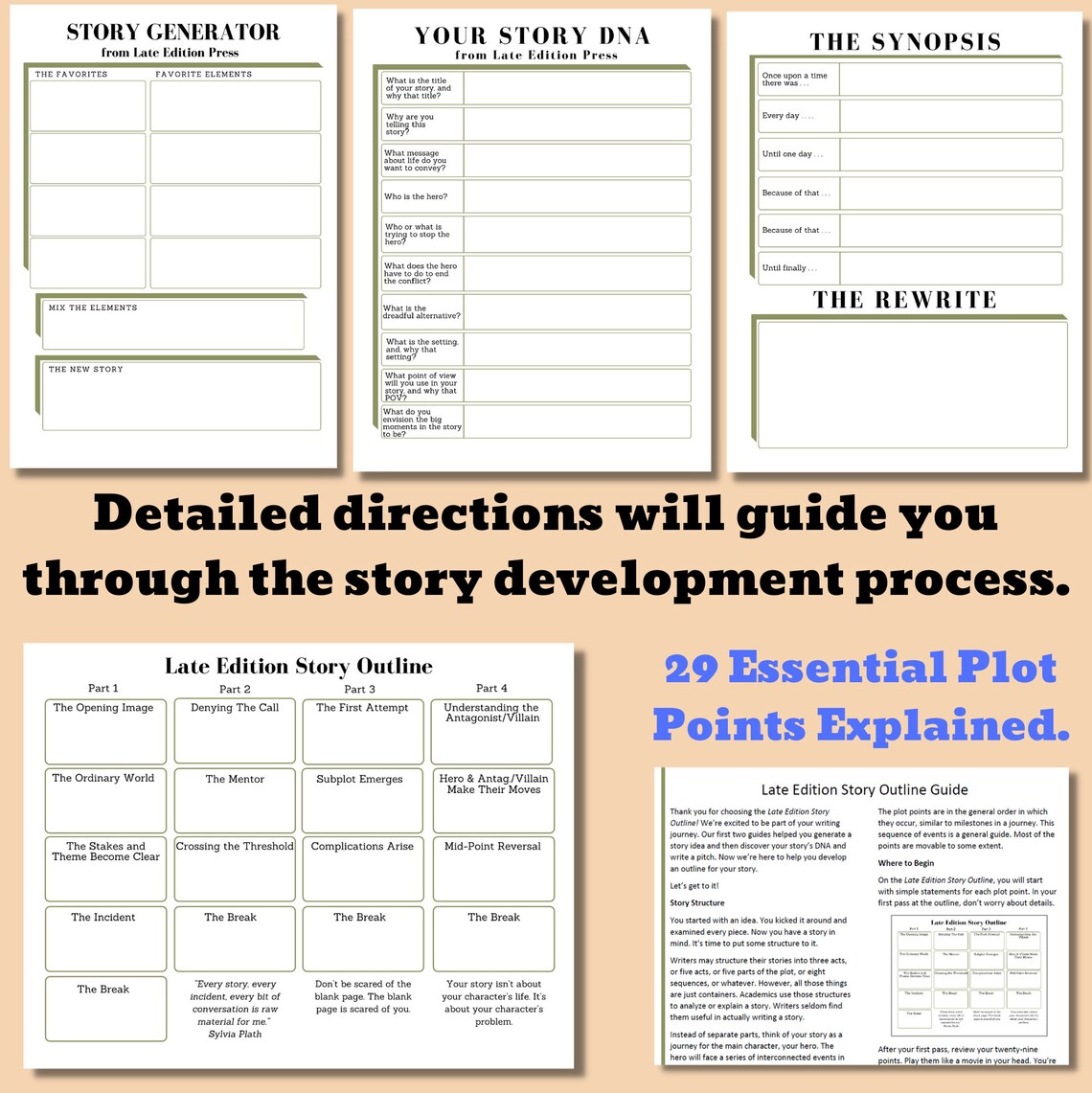 Late Edition Story Development Kit - Story Generator, Story DNA ...