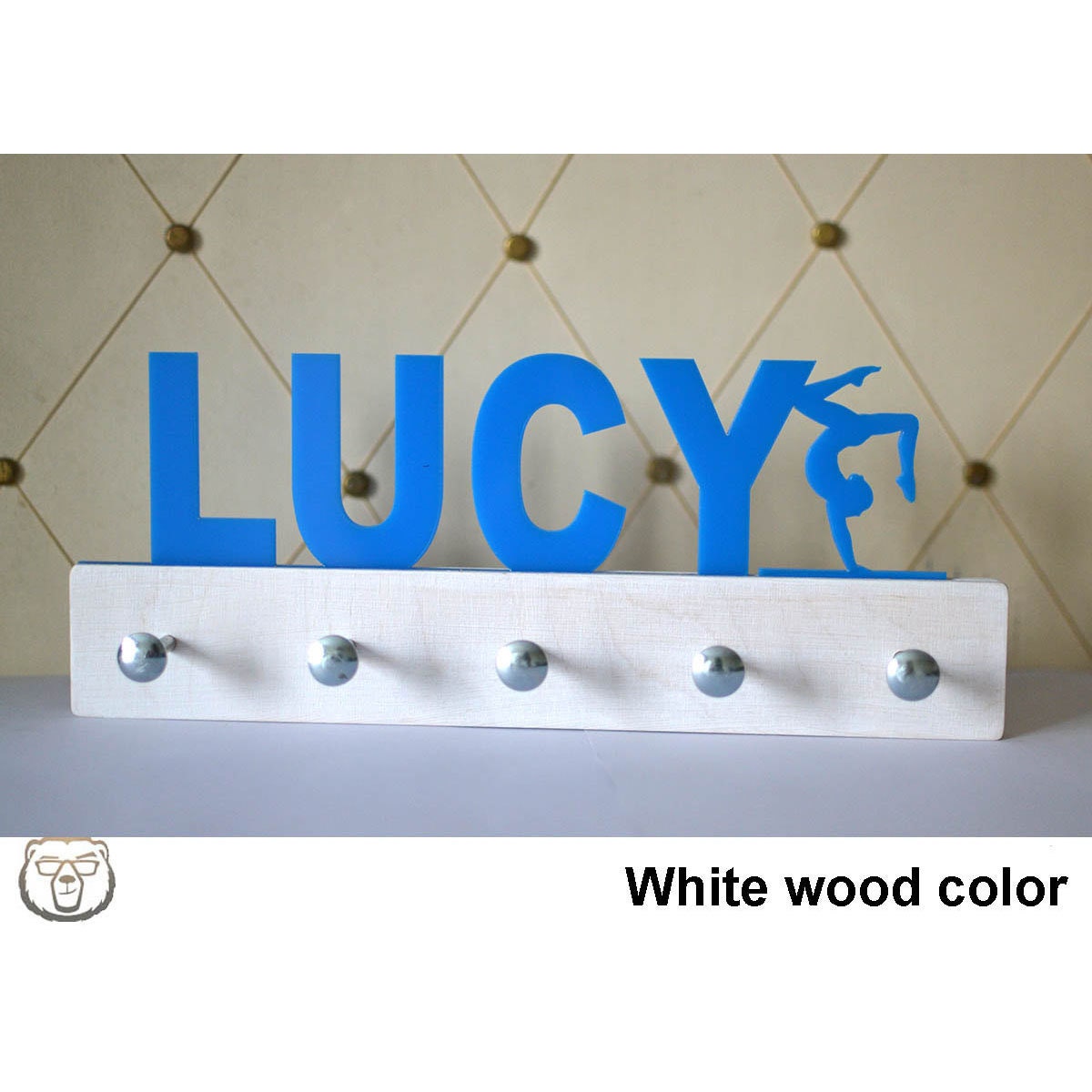 Personalized lucy Name Medal Holder Custom - Etsy