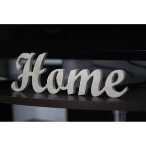 Home Wooden Letters, Home Sign, Home Decor, Table Sign Wooden Letters ...