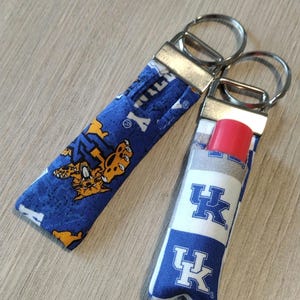 University of Kentucky Key Fob - UK Key Chain - Wildcats Wristlet - Etsy
