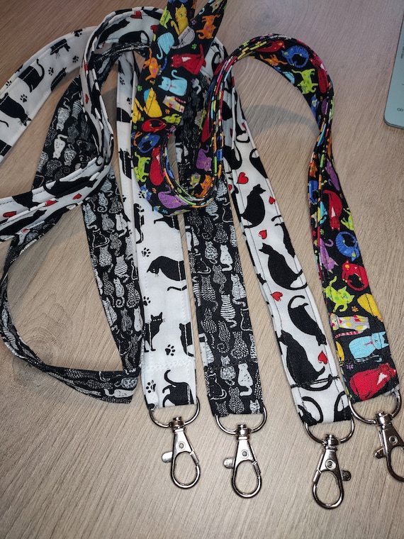 Cat Cloth Lanyards Lanyards – Cat Tail Art
