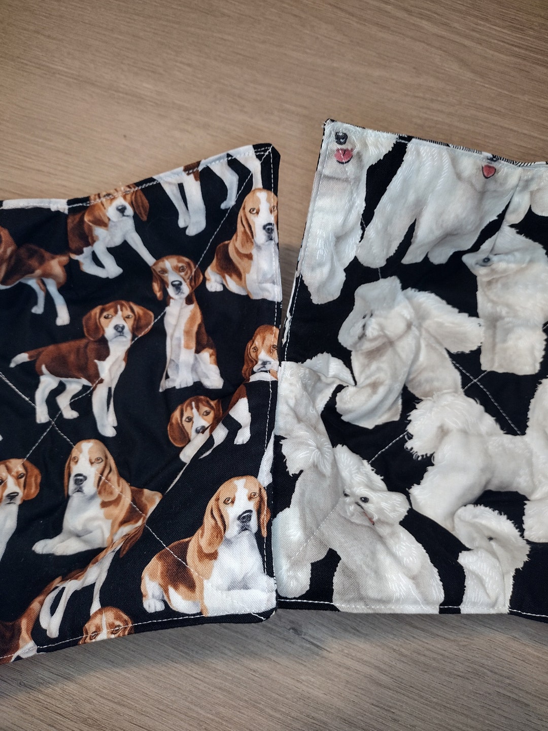 Individual Dog Breeds Microwave Bowl Holders Your Choice of Dogs ...