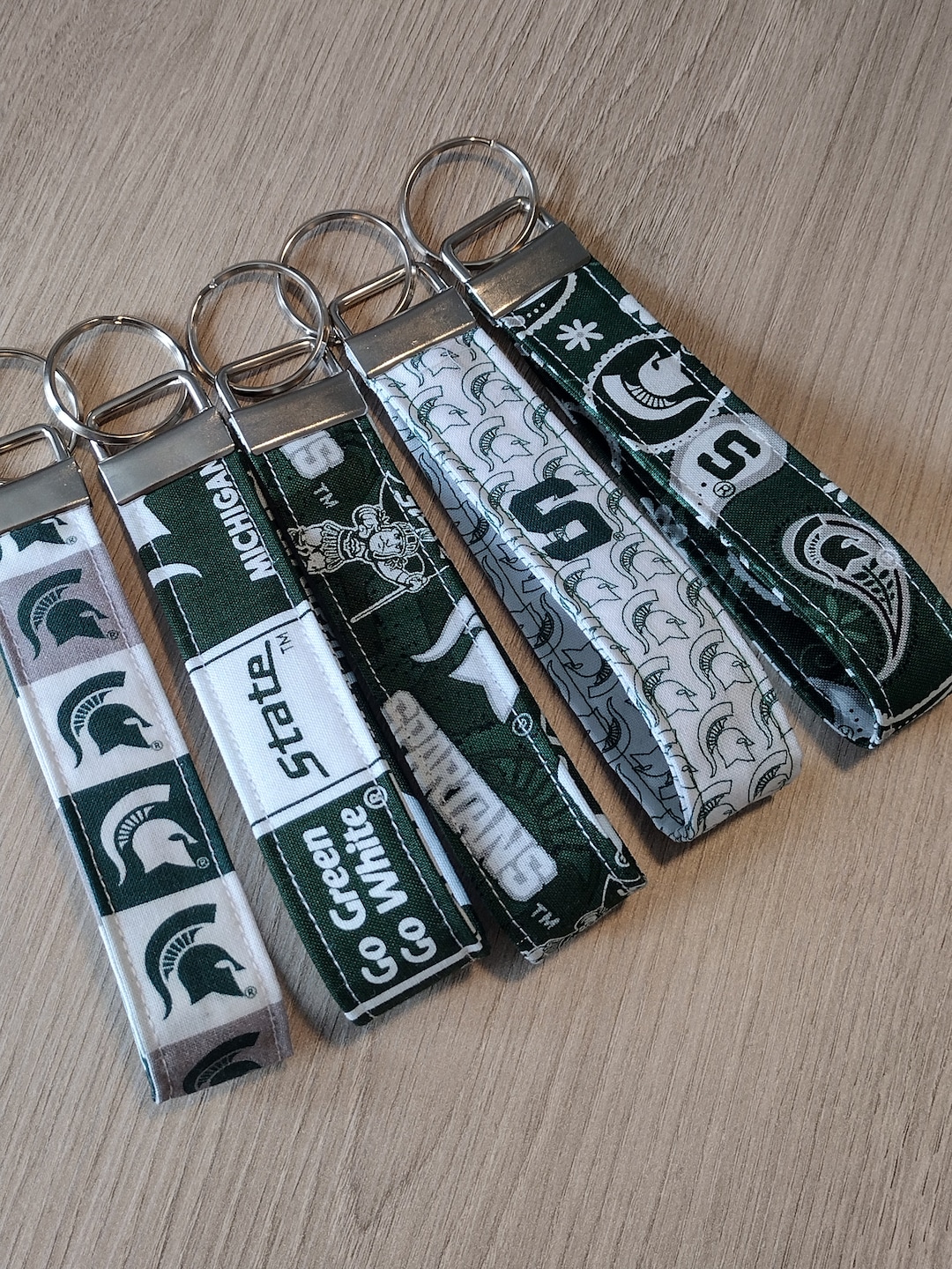 MSU Key Fobs/keychain - Four Choices! - Etsy