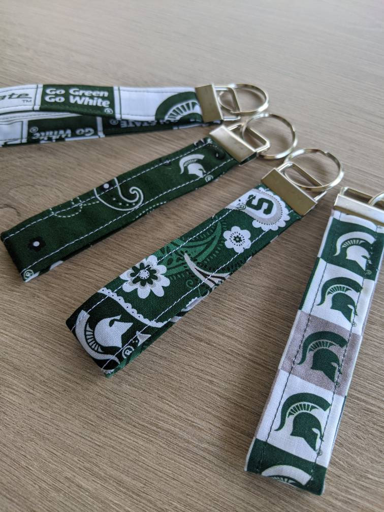 MSU Key Fobs/keychain Four Choices - Etsy