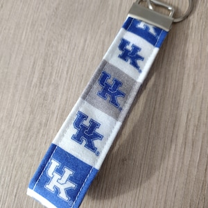 University of Kentucky Key Fob - UK Key Chain - Wildcats Wristlet - Etsy