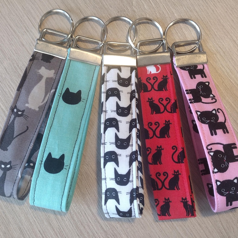 Cat Key Chain - Etsy