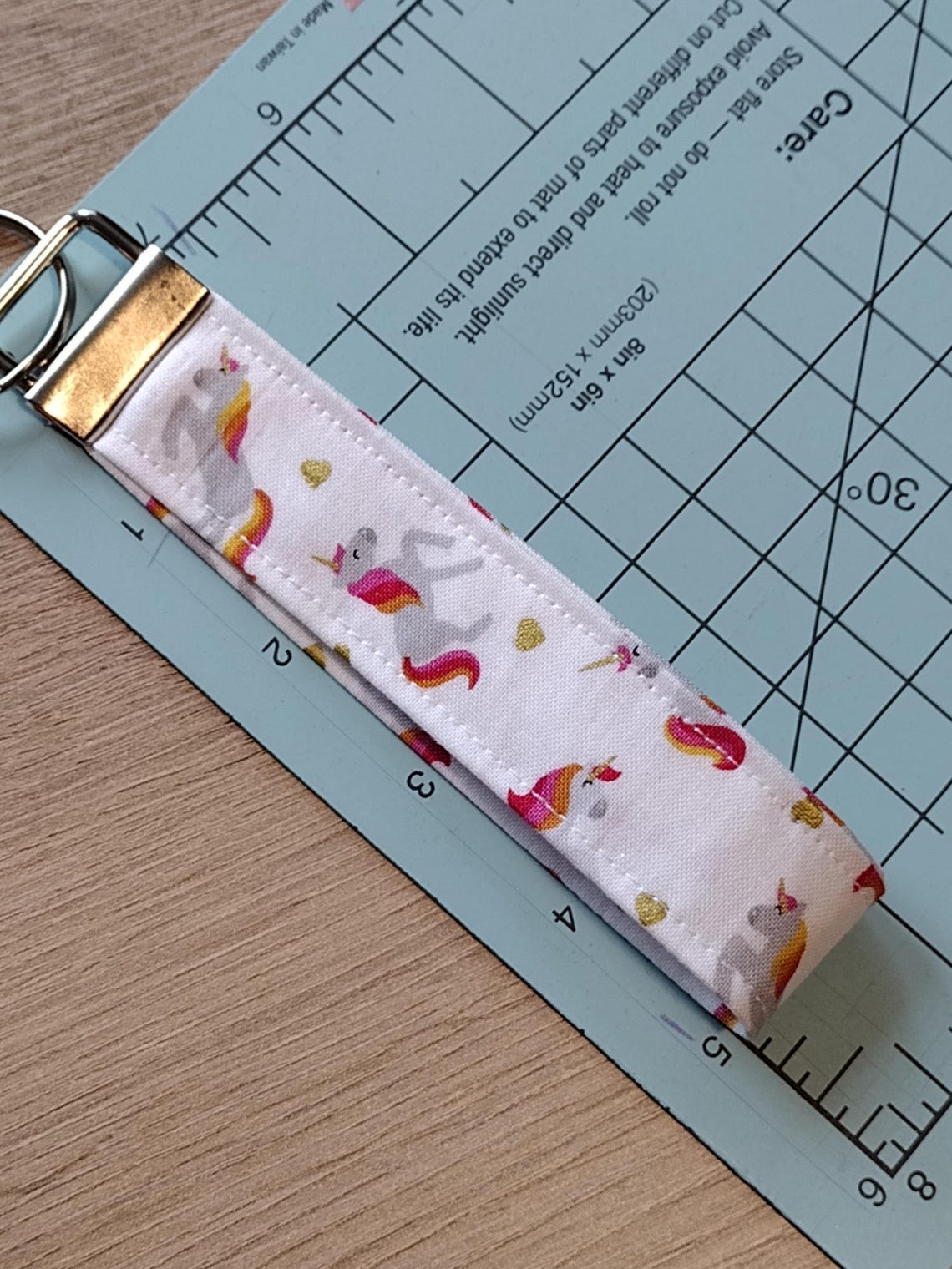 Unicorn Key Fob - Mythical Creatures Key Chain - Fantasy Wristlets - Etsy