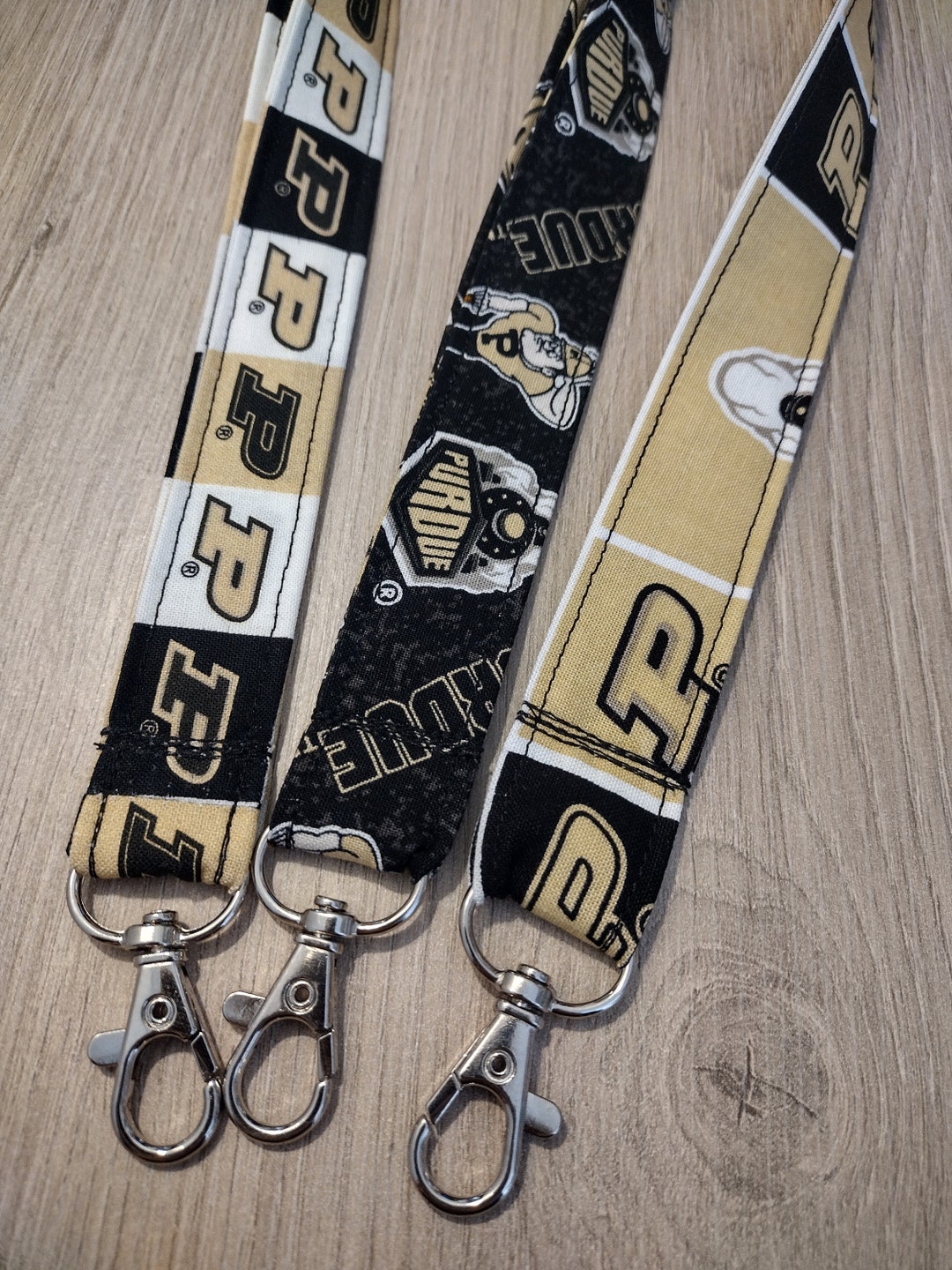 Purdue Lanyards Three Choices University ID Badge Holder - Etsy
