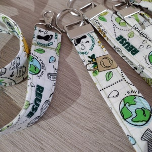 Earth Day Key Fob - Recycle, Reuse, Reduce Lip Balm Holders - Go Green ...