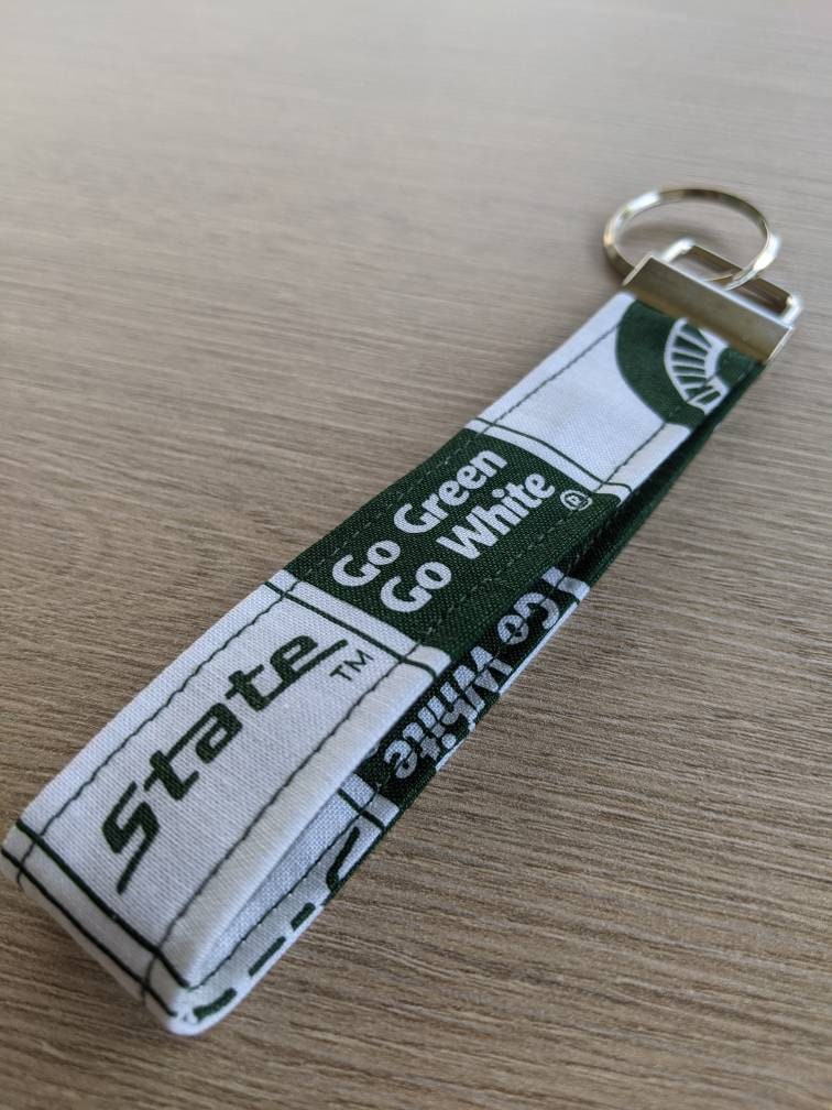 MSU Key Fobs/keychain Four Choices - Etsy