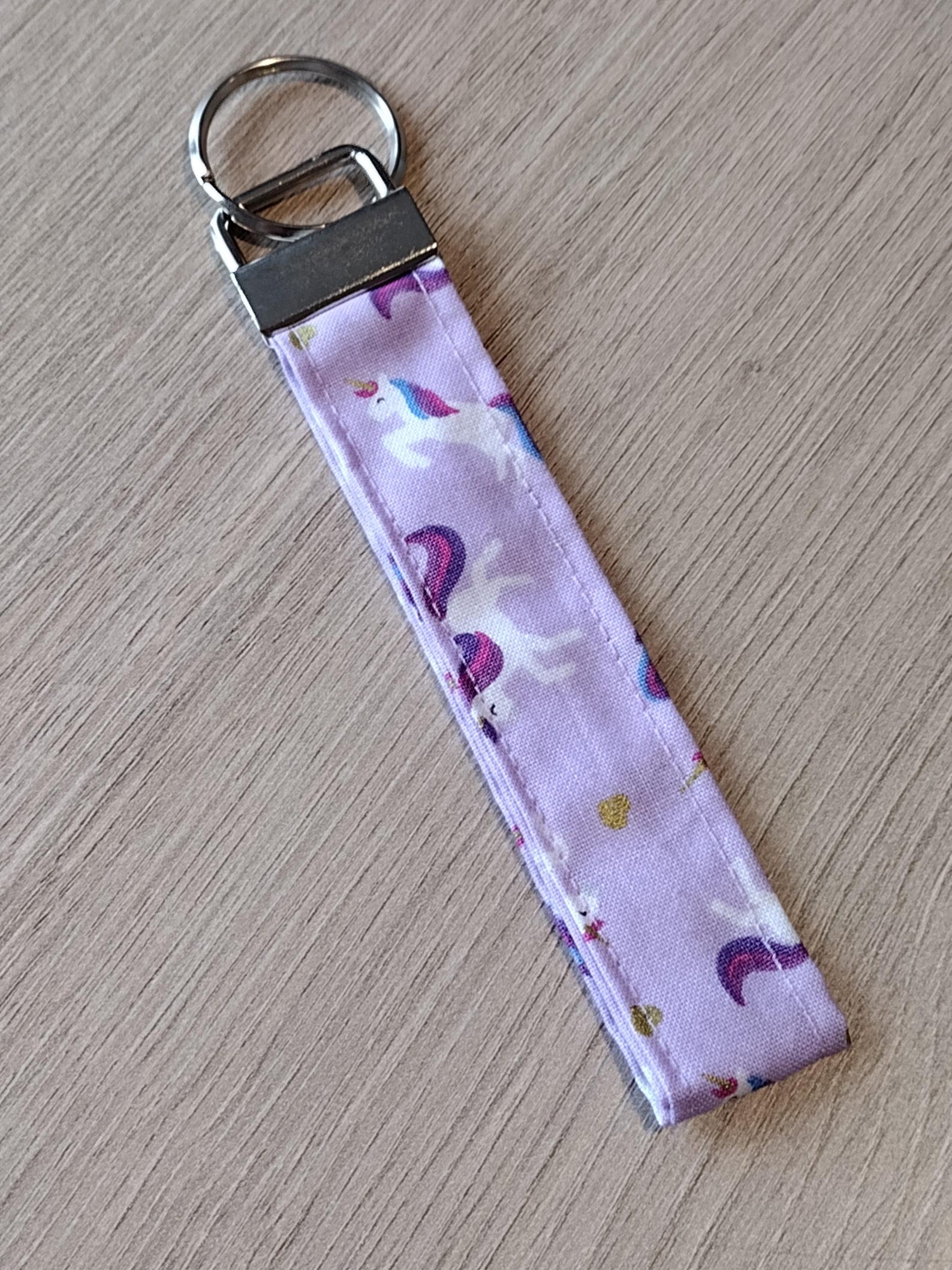 Unicorn Key Fob - Mythical Creatures Key Chain - Fantasy Wristlets - Etsy