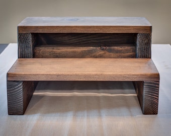 Wooden step stool | Etsy