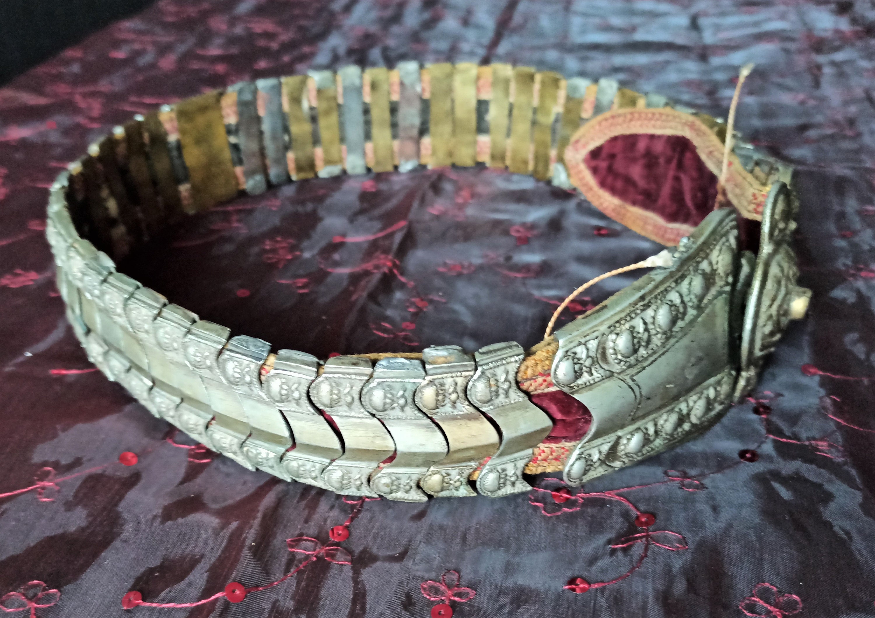 Antique Ottoman Turkish Metal Belt Handmade Ethnic Costume 1900's - Etsy