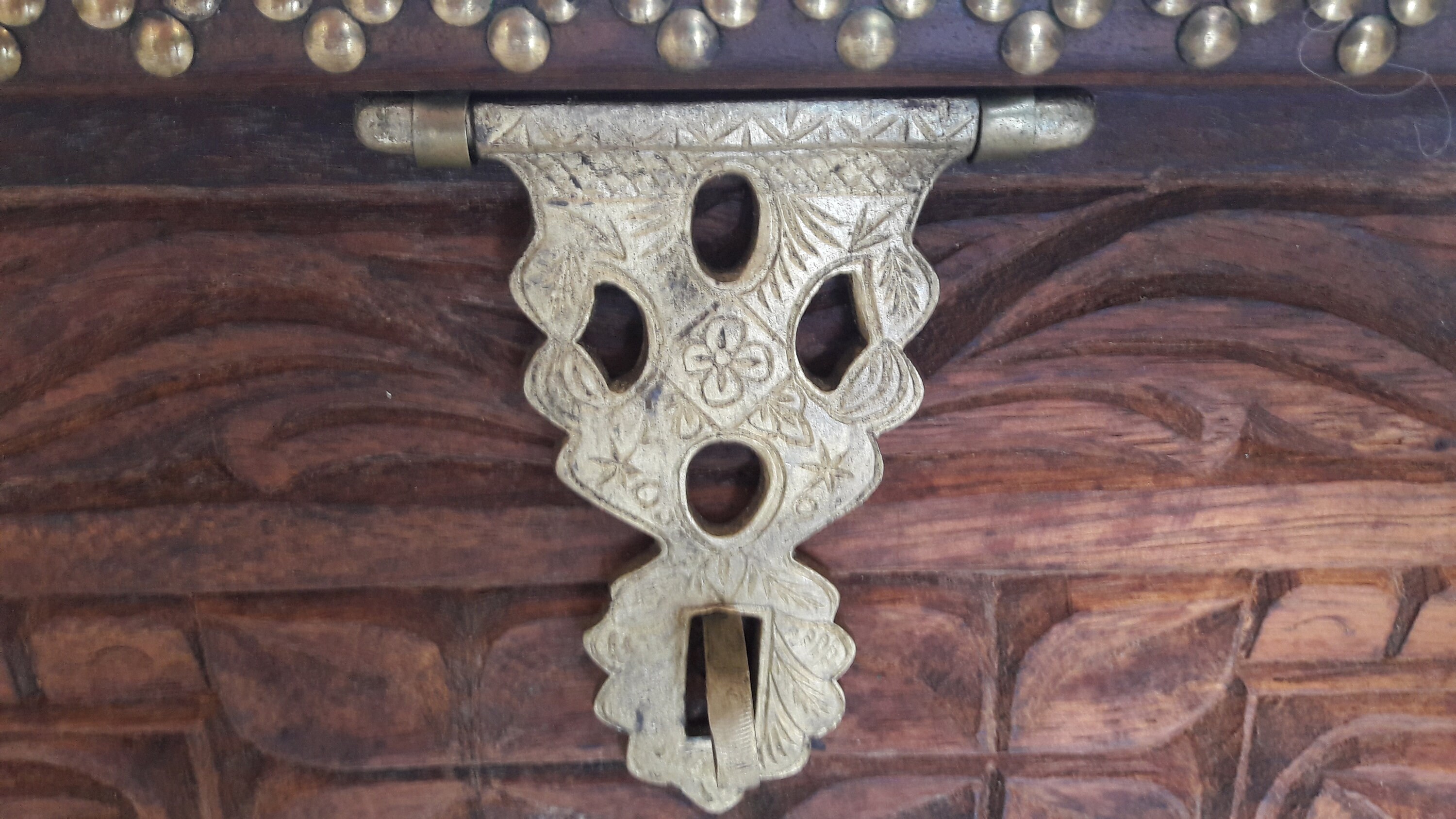 Large Handmade African Wooden Chest Kasha From Zanzibar. - Etsy