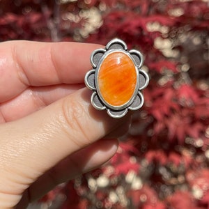 Sterling Silver Spiny Oyster Ring / Handmade Bohemian Jewelry / Summer ...