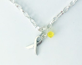 Spina Bifida SVG yellow ribbon Spinal Cord Spine October | Etsy