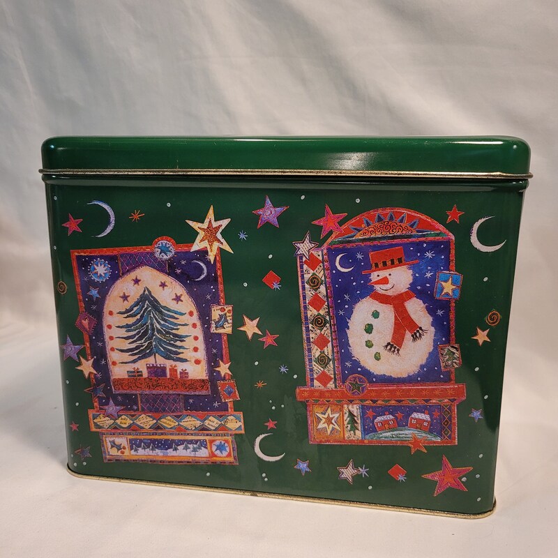 Large Vintage Tin - Etsy