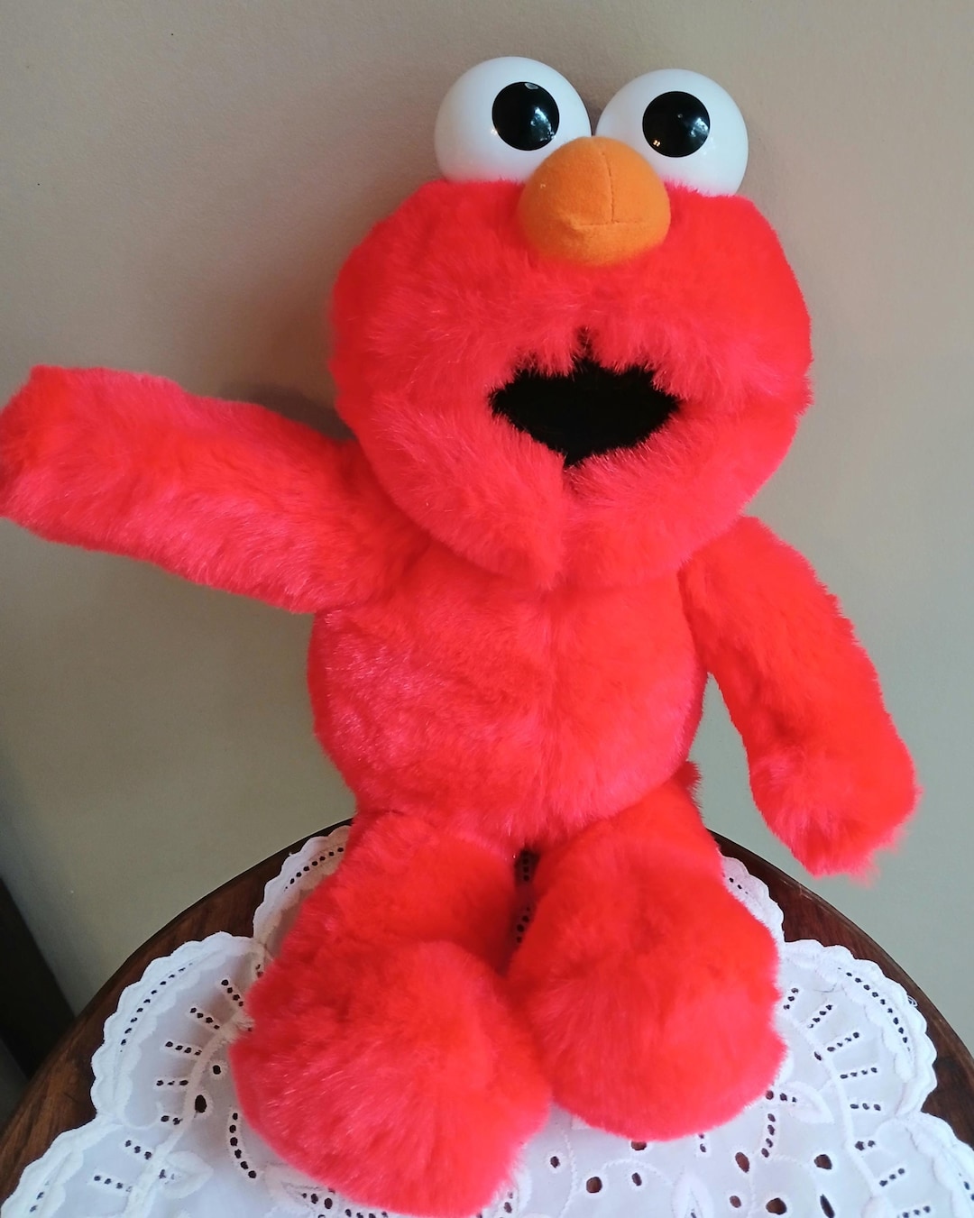 Vintage 1995 TYCO Alphabet Elmo - Works - Jim Henson - Sesame Street ...