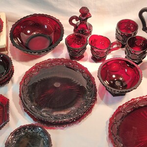 Avon Cape Cod Glassware - Etsy