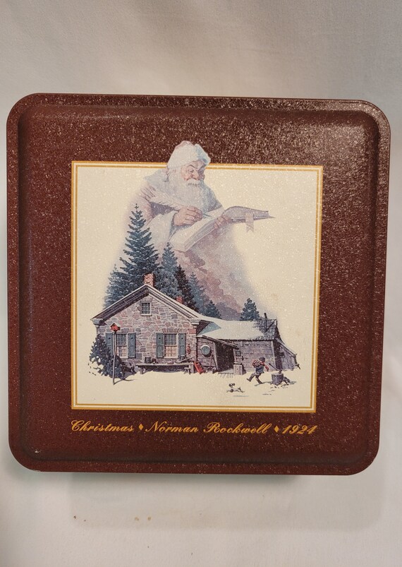 Vintage Normal Rockwell Snickers Tin 1993 Collectible - Etsy