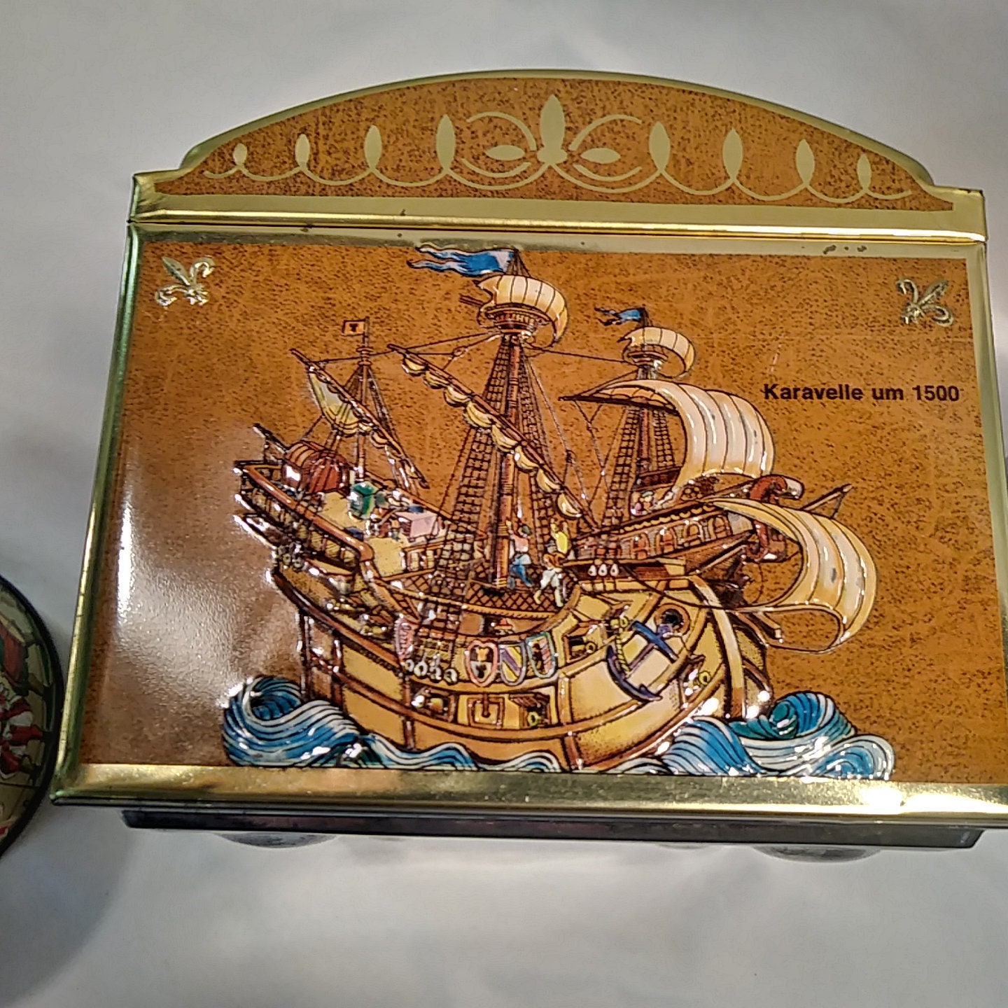 Three Vintage Seim German Biscuit Tins Vivid Color - Etsy