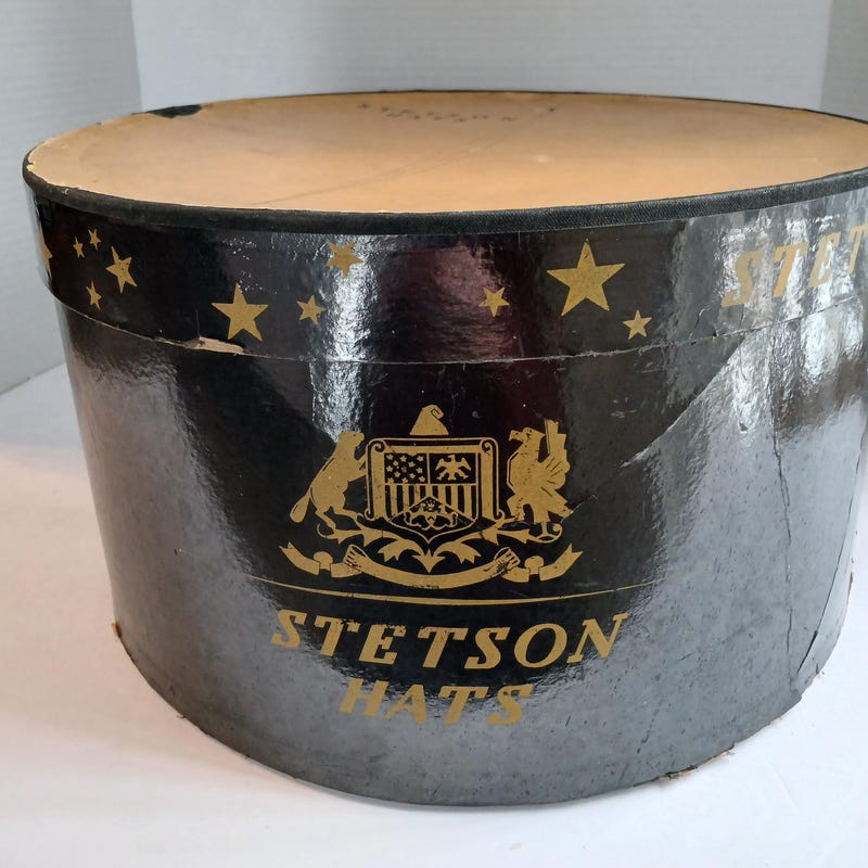 Stetson Hat Box - Etsy