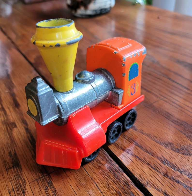 Vintage 1980 Mattel First Wheels Diecast Train Locomotive Hot - Etsy