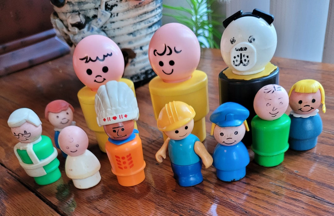 10 Vintage Fisher Price Little People - Collectible! - Etsy