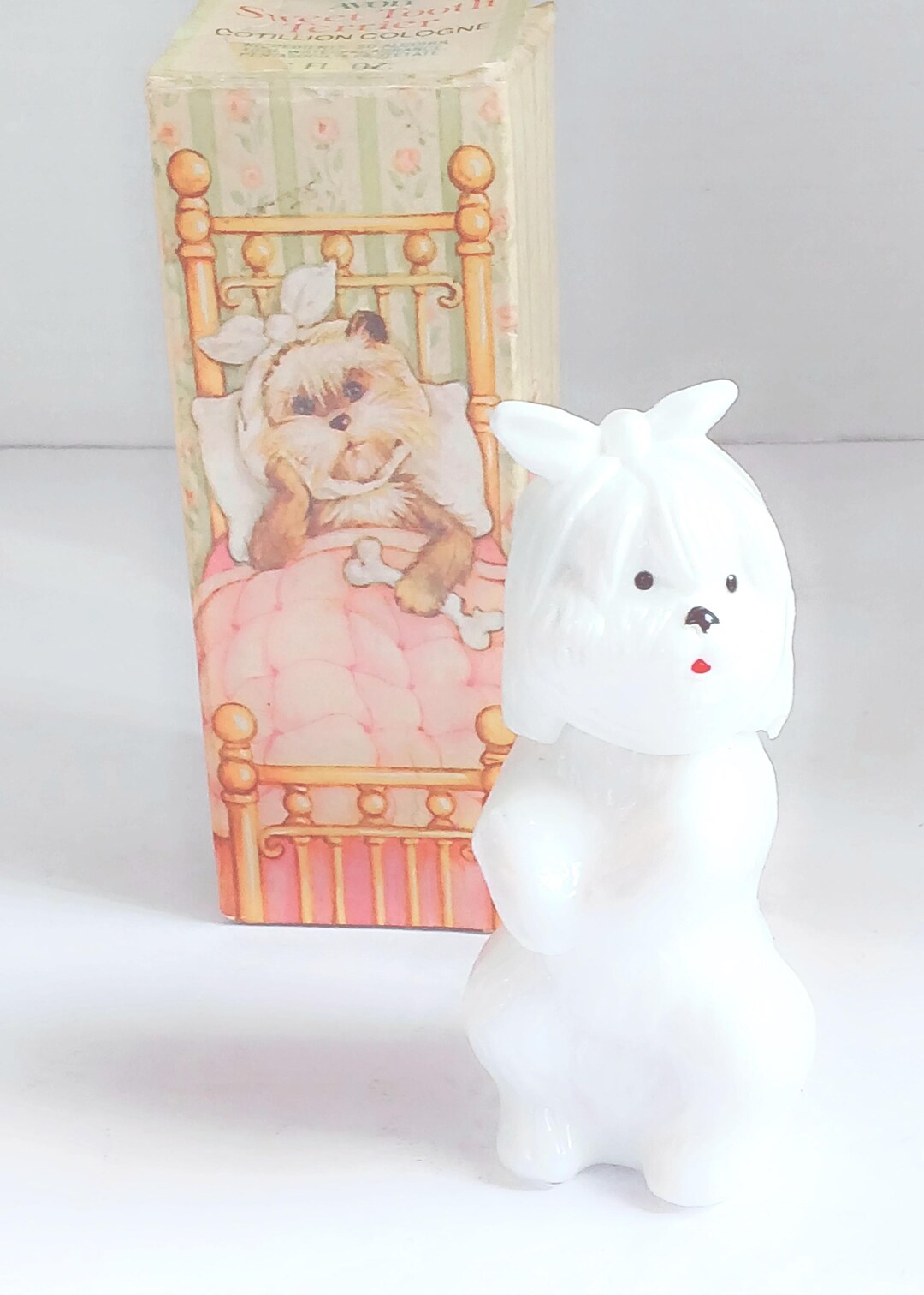 Vintage Avon Sweet Tooth Terrier - Cotillion Perfume - VGC ...