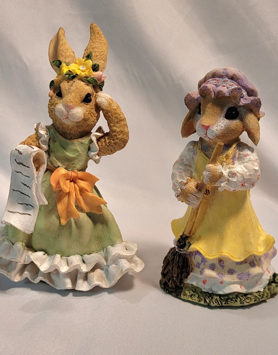 Vintage K's Collection Easter Bunnies - Making a List and Sweeping Up ...