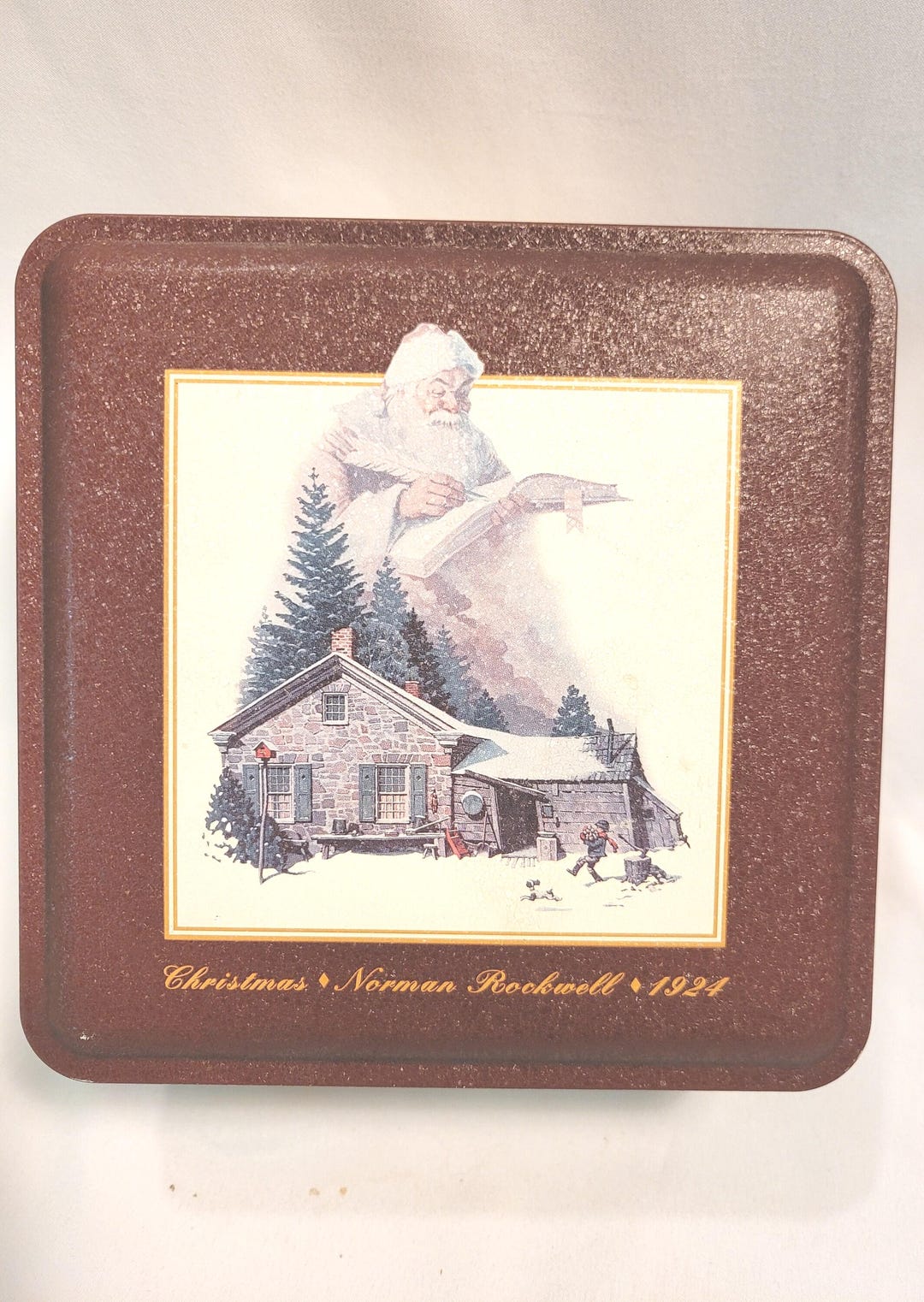 Vintage Normal Rockwell Snickers Tin - 1993 - Collectible - Good ...
