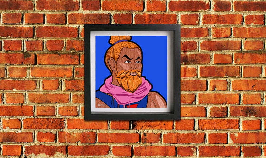He-man Hipster Poster - Etsy