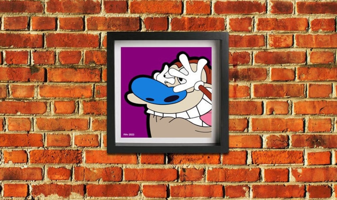 Cats - Stimpy - the Ren & Stimpy Show "see No Evil" Poster - Etsy
