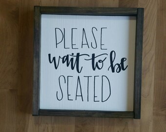 Waiting for a sign | Etsy