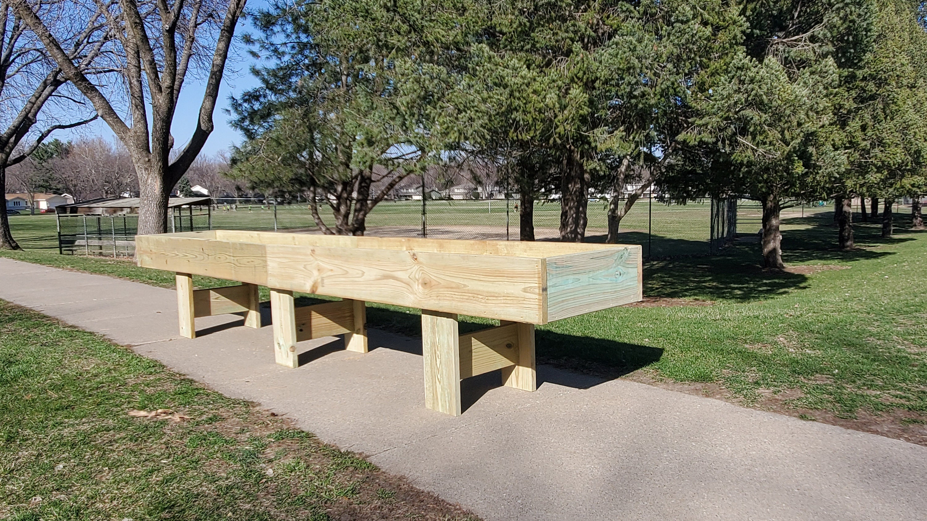 Outdoor Carpetball Tables - Pressure Treated Lumber - Etsy