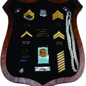 Police Badge Display Case - Etsy